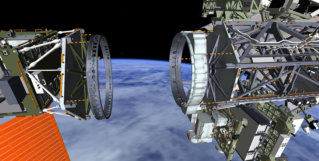 Solar Alpha Rotary Joint - (SARJ) I giunti che permettono la rotazione ...