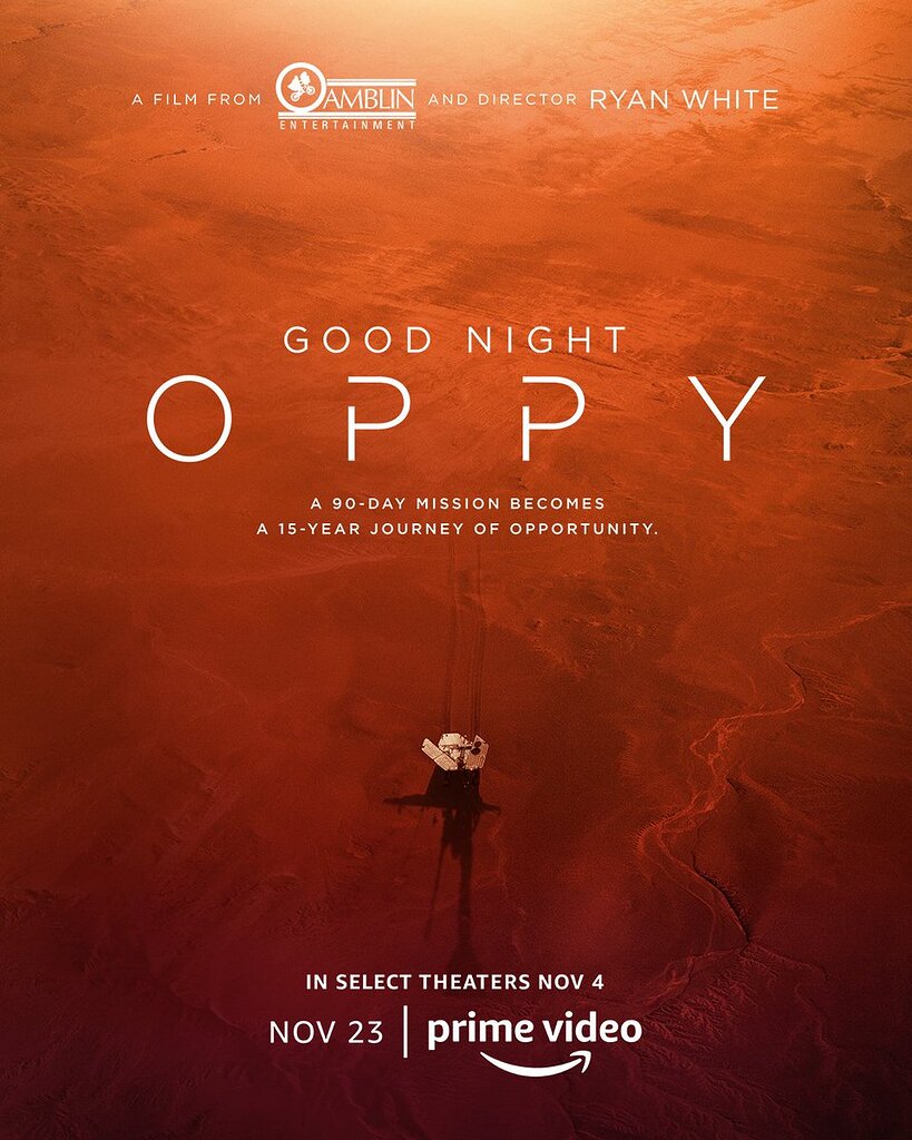 Good Night Oppy - Documentari, DVD e Film - ForumAstronautico.it